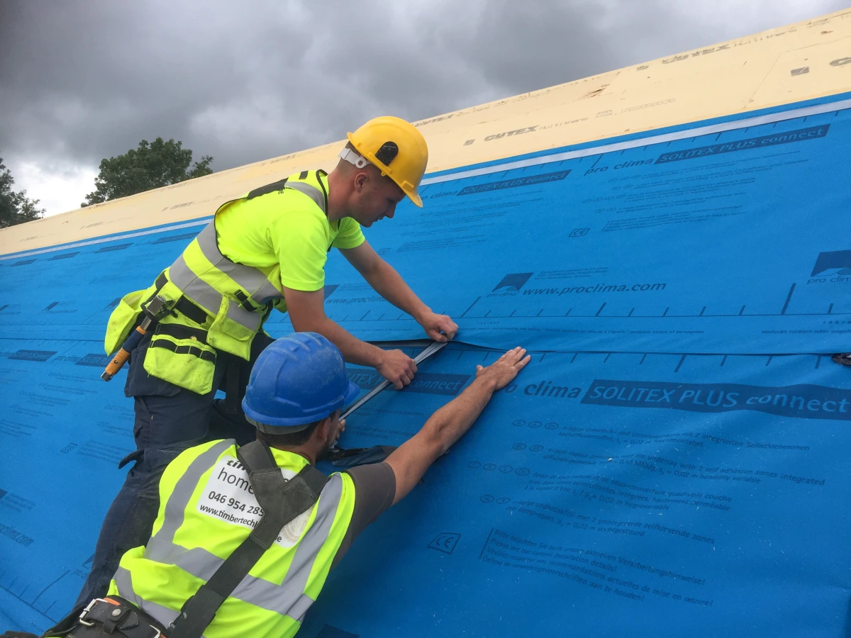 Pro Clima Solitex Plus Connect - Self-Adhesive Roofing Membrane ...