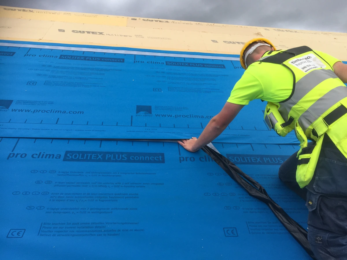 Pro Clima Solitex Plus Connect - Self-Adhesive Roofing Membrane ...