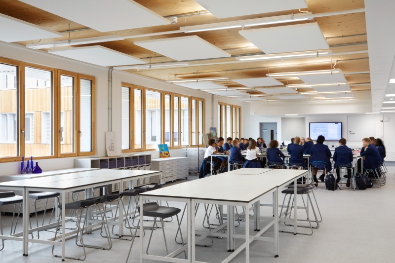 Harris Academy, Sutton, London | Ecological Building Systems