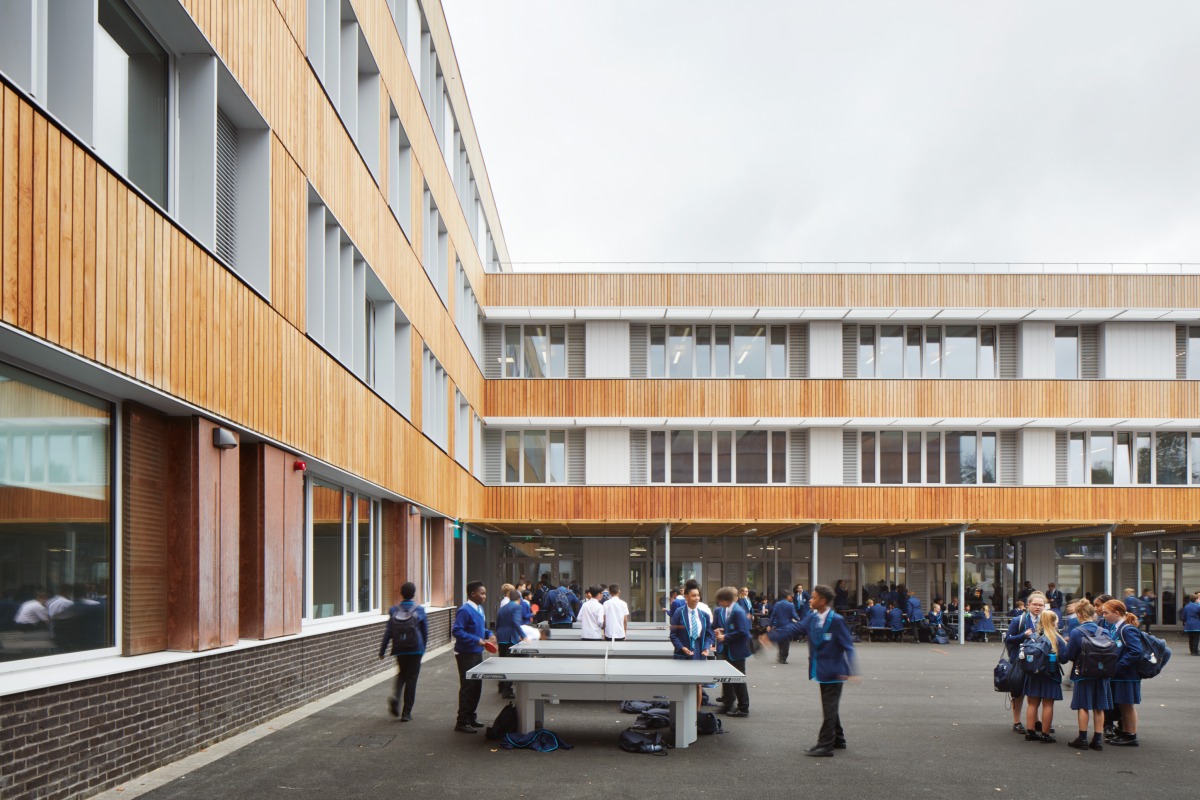 Harris Academy, Sutton, London | Ecological Building Systems